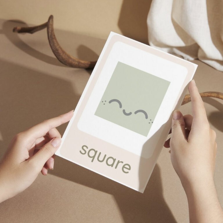 Basic Shapes Flashcards – Boho Blossom Studio